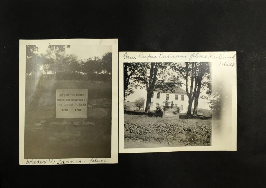 Alfred E. Stoddard Photo Album 1920’s – Quaboag Research